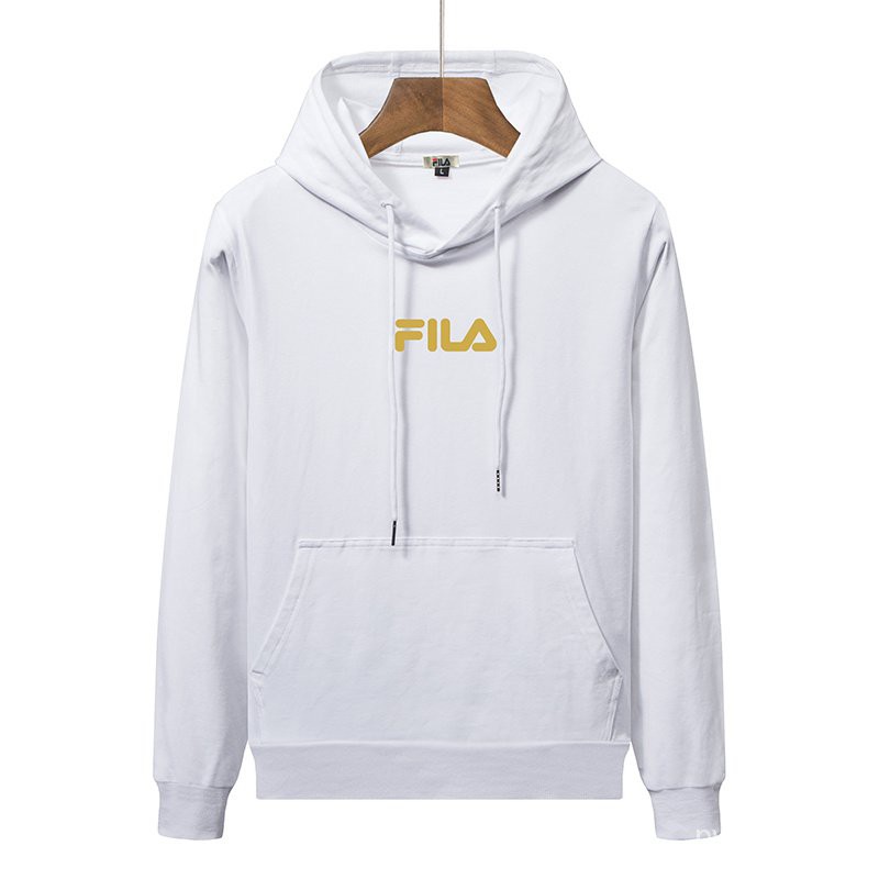 FILA ผู้ชายแขนยาว 2020 ฤดูใบไม้ร่วงใหม่มีฮู้ดเสื้อกันหนาวเสื้อสวมหัว ...
