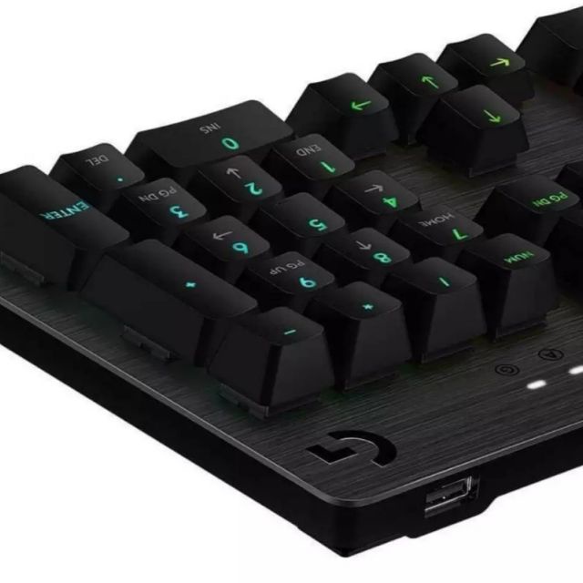 LOGITECH G512 CARBON GX BLUE CLICKY SWITCH RGB MECHANICAL Gaming แป้น ...