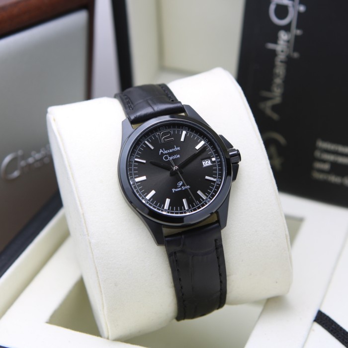 Alexandre CHRISTIE AC 2811 BFR นาฬิกาข้อมือ สายยาง สีดํา สําหรับผู้หญิง ...