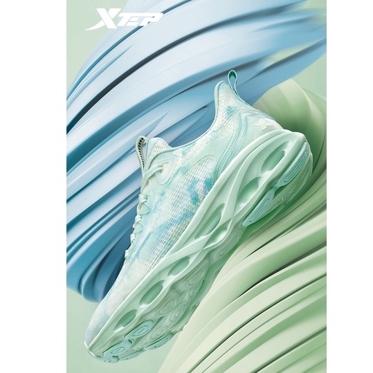Xtep Reactive Coil9.0 2022 ใหม่ รองเท้าผ้าใบลําลอง ผ้าตาข่าย ระบายอากาศ ...