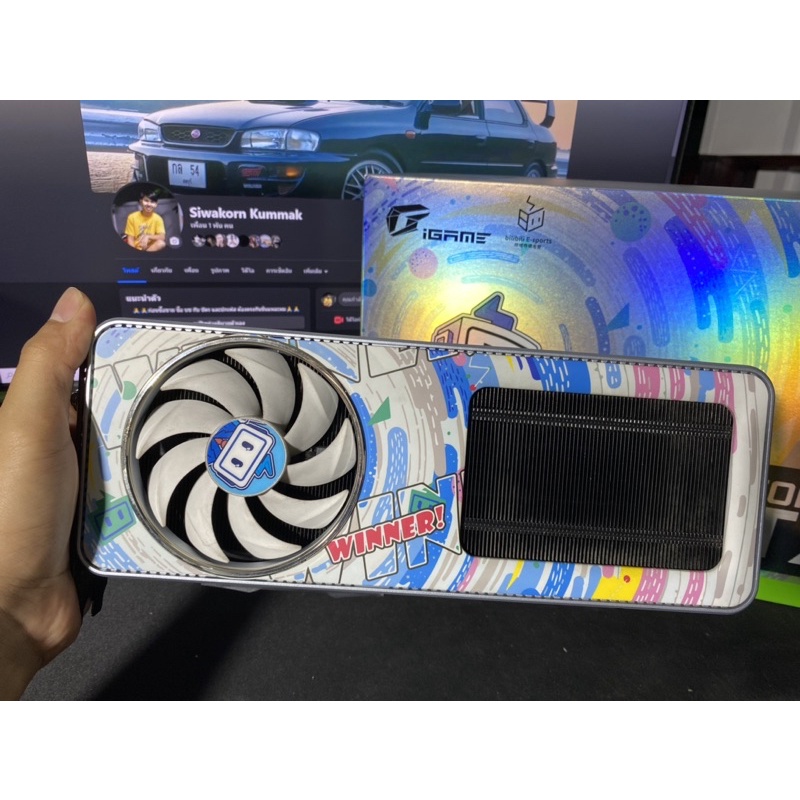 การ์ดจอ vga Igame Bili Bili E-sports Edition OC Geforce RTX 3060Ti ...