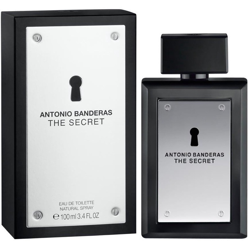 น้ำหอม แท้100% ANTONIO BANDERAS The Secret edt 100ml | Shopee Thailand