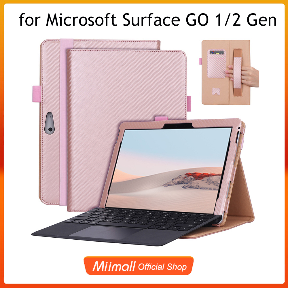 Miimall Surface Go 2/Surface Go Case,Ultra Slim PU Leather with Pen ...