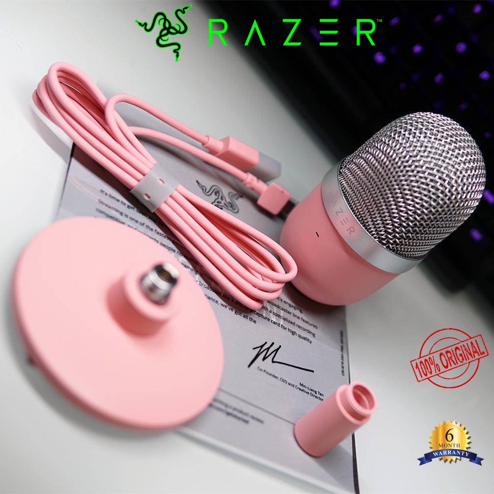 Razer ไมโครโฟน Seiren Mini USB Microphone Condenser Supercardioid Ultra ...