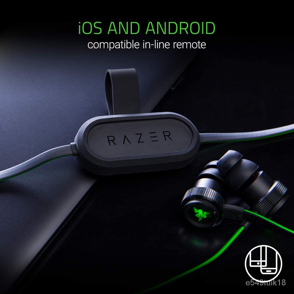 Spot quick deliveryRazer Hammerhead BT Bluetooth Earphones Built-In Mic ...