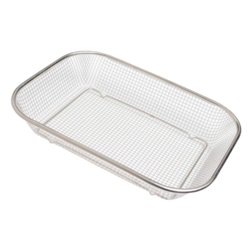New product Square Mesh Tray Net Basket Veg Fruit Washing Wire Rack ...