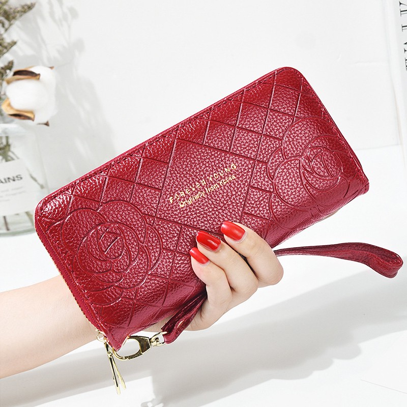 Ben Lei กระเป๋าสตางค์ใบยาวสําหรับผู้หญิง - okfasjkp.th - ThaiPick