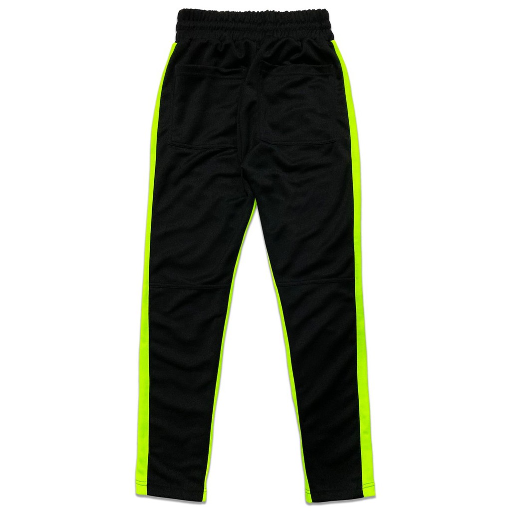 TZ worldwide TZ TRACK PANTS (BLACK/GREEN NEON) - tzworldwide - ThaiPick