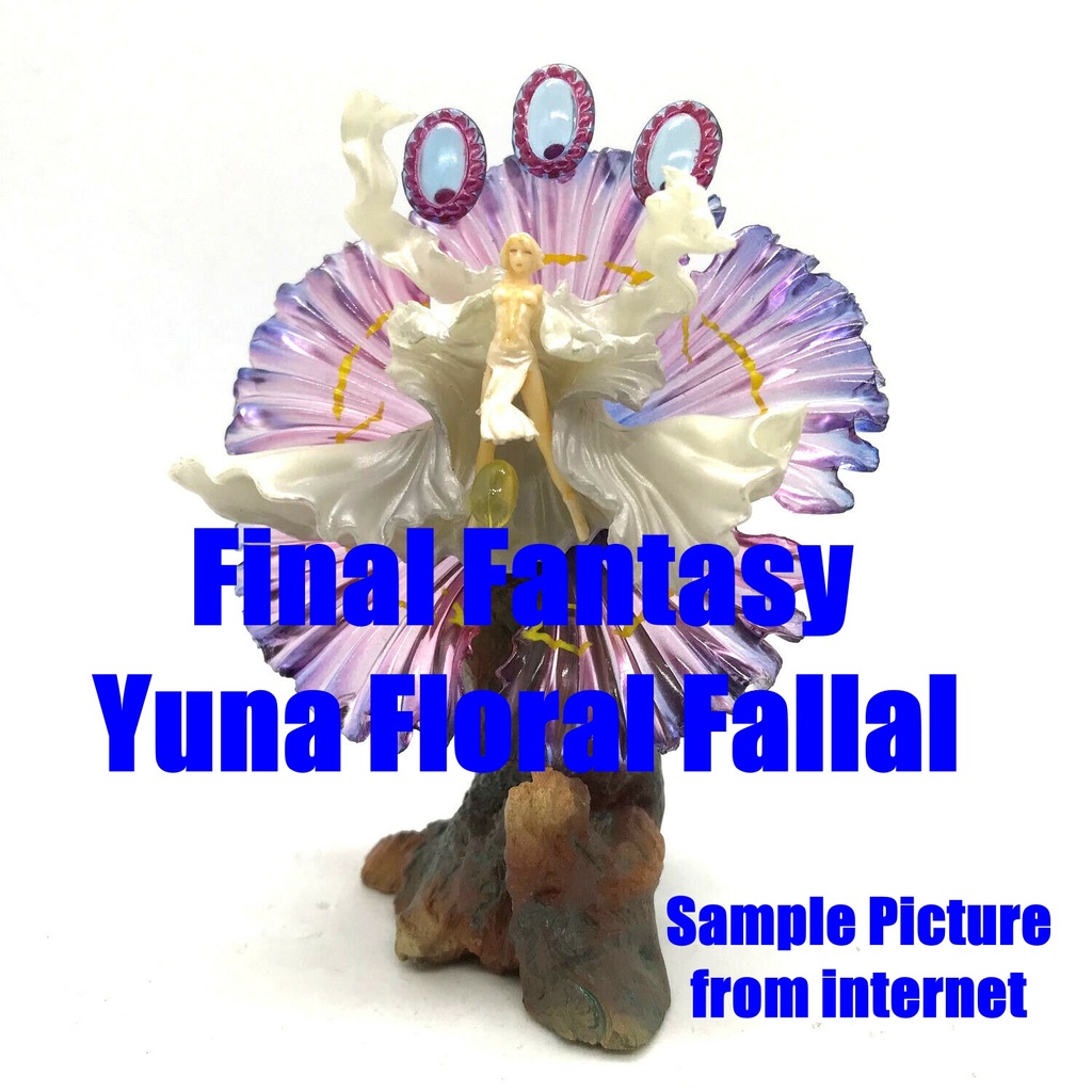 ฟิกเกอร์ ไฟนอล แฟนตาซี Final Fantasy Creatures Fan Book YUNA FLORAL ...
