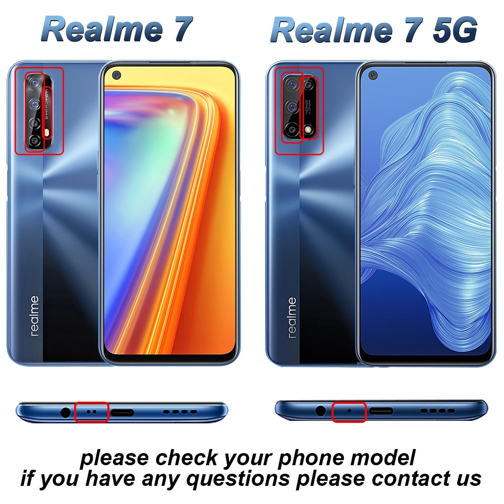 Realme 7 7i Pro C17 5G Narzo 20 Pro 30A 5G Realmi เคสเรียวมี สำหรับ ...