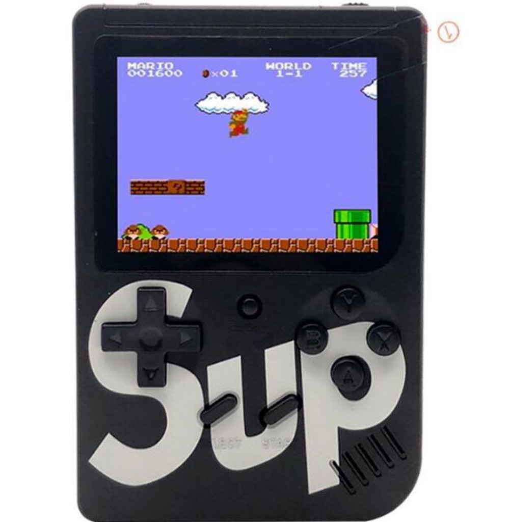 New Superme Retro Mini Handheld Game Console Emulator Built-In 400 ...