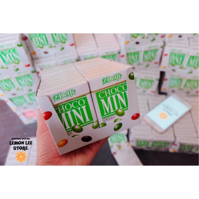 พร้อมส่ง Delfi mini choco 1 แพค 20 กล่อง - pet.store9383 - ThaiPick