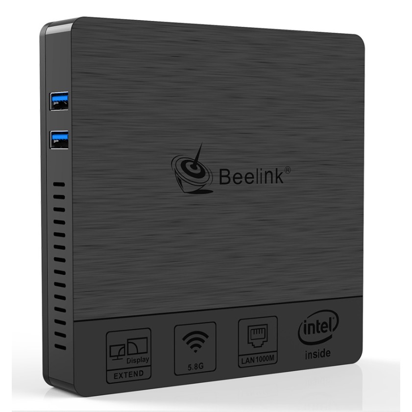 Beelink T4 Pro Mini PC Windows 10 Celeron N3350(up to 2.4GHz) 4G DDR64G eMMC 2.4G5G WiFi Mini ...