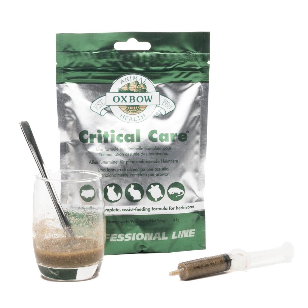 Oxbow Critical Care 36 g. อาหารเสริมสัตว์ป่วย ชนิดผง เพื่อฟื้นฟู สำหรับ ...