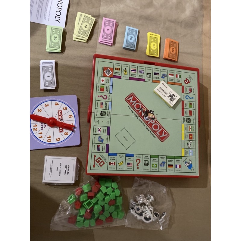 Monopoly เกมเศรษฐี original บอร์ดเกมส์ | Shopee Thailand