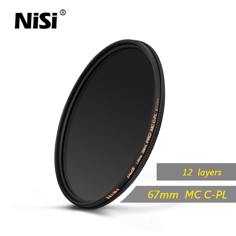 NISI 67mm MC CPL Filter Dus Ultra Slim Filters Multi Layer Circular ...