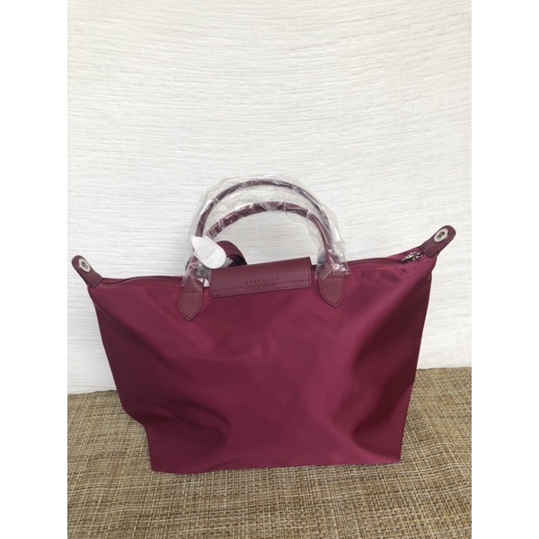 Longchamp Neo M Chocolate Cassis Gris - paopaoshop - ThaiPick
