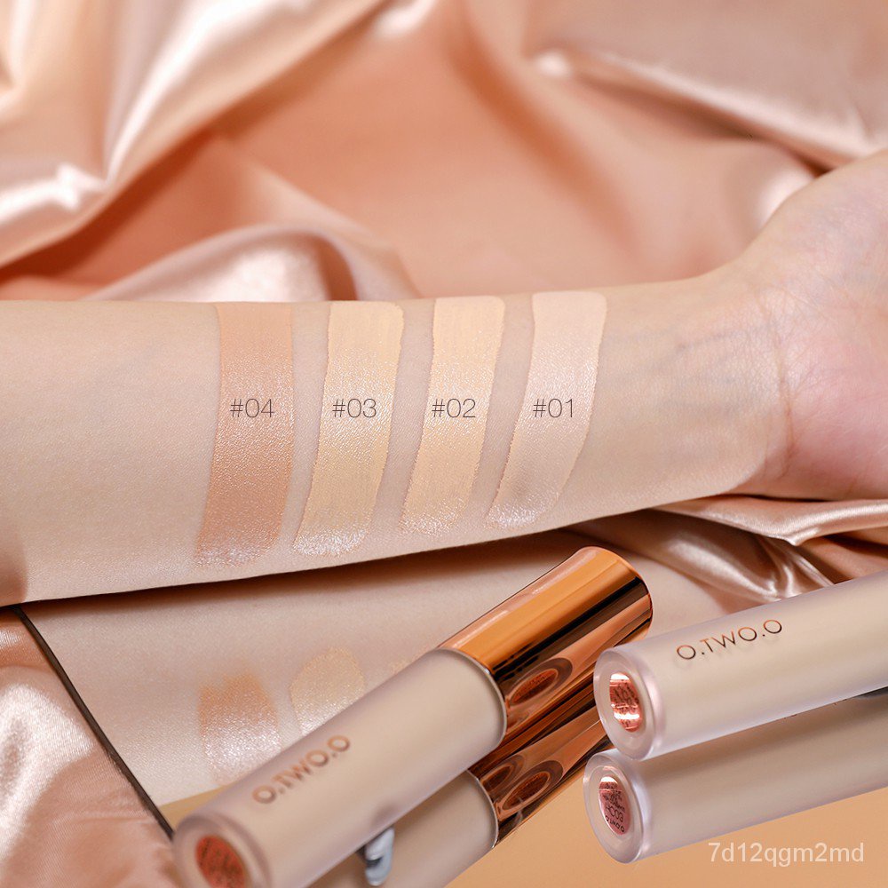 O.TWO.O Liquid Concealer Primer High Coverage Natural Long Lasting 4 ...