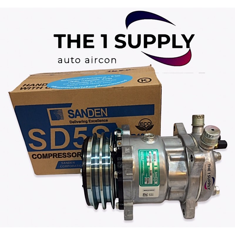 คอมแอร์ 508 ซันเด้น แท้ SANDEN SD508 SD5S - theonesupplyautoaircon ...