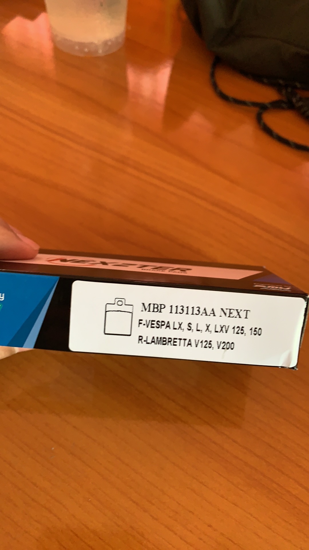 ผ้าเบรคหลัง Lambretta V125,V200 | Shopee Thailand