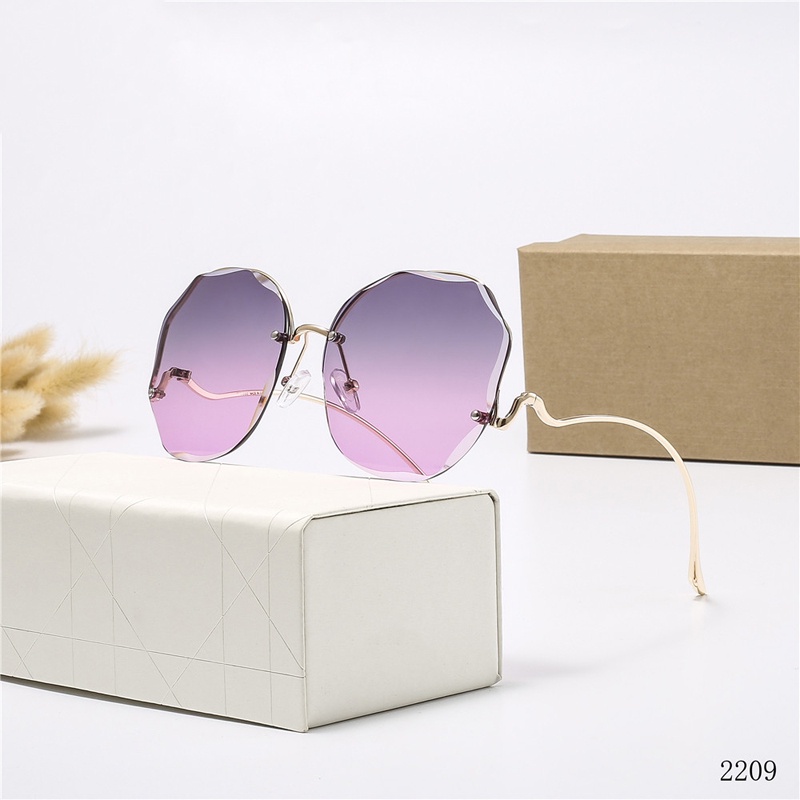New Round women Sunglasses 2020 fashion glasses brand design radient ...
