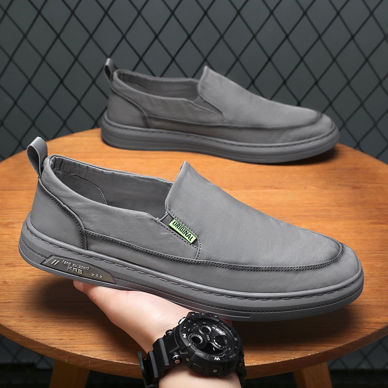 สไตล์ shoeMen S รองเท้า 2022 ฤดูร้อน Breathable ผ้าไหมน้ำแข็งเก่า ...