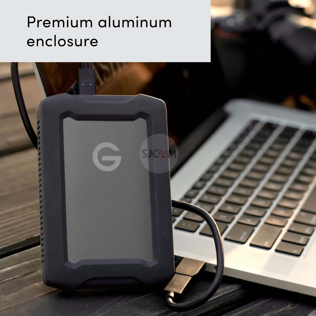 SanDisk Professional G-DRIVE ArmorATD 4TB , Rugged HDD, Up to 135MB/s, USB-C (5Gbps), USB 3.2 ...