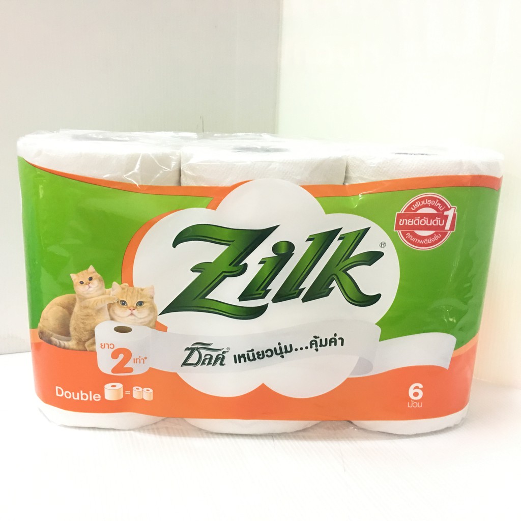Zilk by Cellox Double Tissue ซิลค์ บาย เซลล็อกซ์ ดับเบิ้ล กระดาษทิชชู่ ...