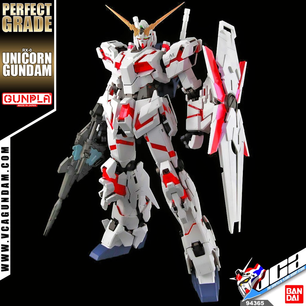 ⭐️ BANDAI GUNPLA PERFECT GRADE PG 1/60 RX-0 UNICORN GUNDAM ประกอบ หุ่น ...