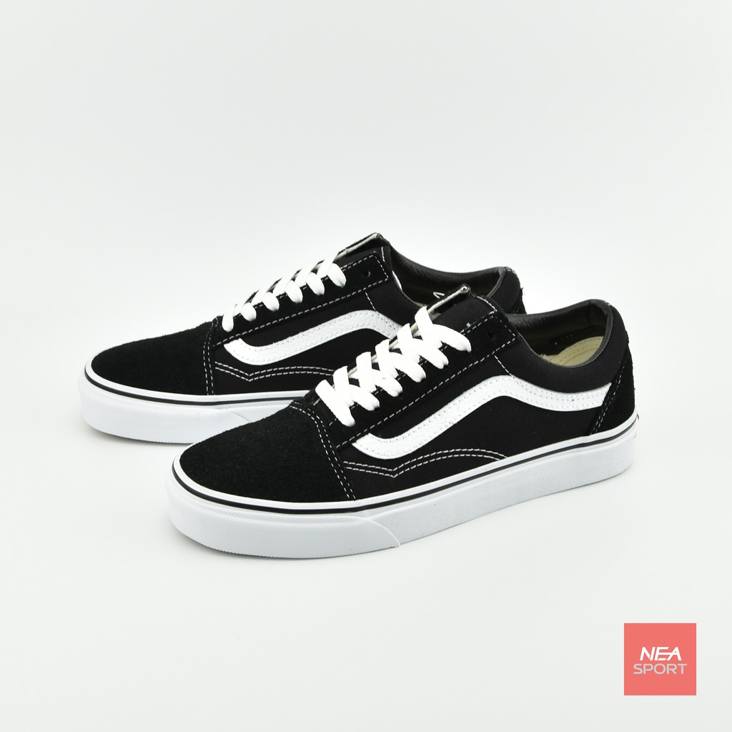 Vans Old Skool Classic Black White รุ่นสุดฮิต รองเท้า แวนส์ โอวสคูล