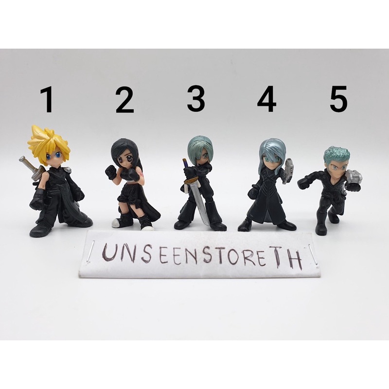 Final Fantasy VII Advent Children characters keychain | Shopee Thailand
