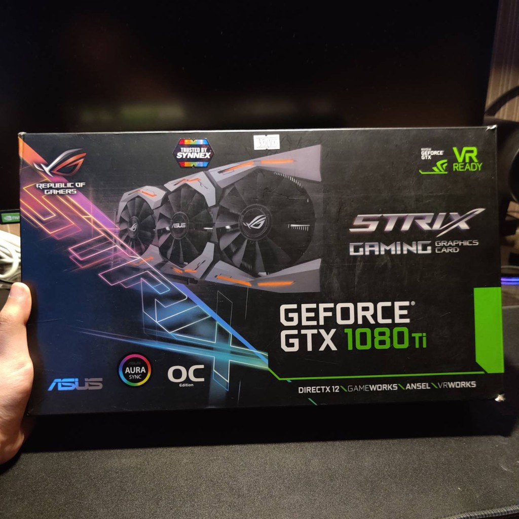 ASUS ROG STRIX GTX 1080Ti 11G OC (พร้อมกล่อง) - kirkanan - ThaiPick
