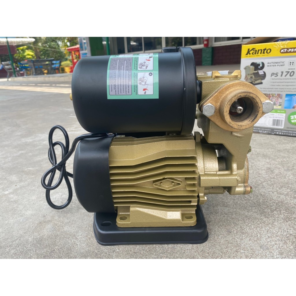 KANTO ปั๊มน้ำอัตโนมัติ 370 วัตต์ รุ่น KT-PS 170 ใบพัดทองเหลือง หน้าแปลน ...