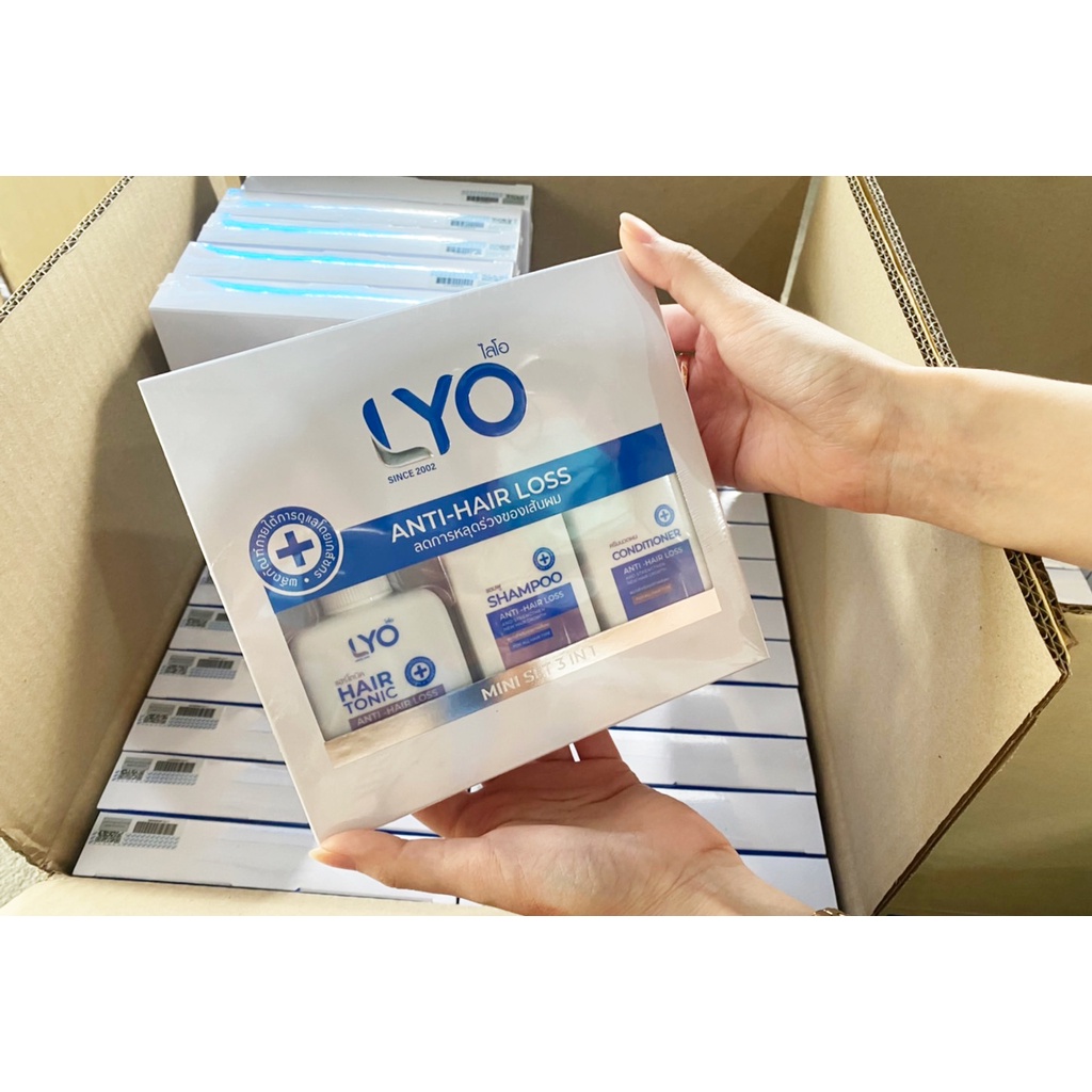 ส่งฟรี 1 แถม 1 LYO Mini Lyo Set หนุ่มกรรชัย ไลโอ ไลโอแชมพู ไลโอแฮร์โทน ...