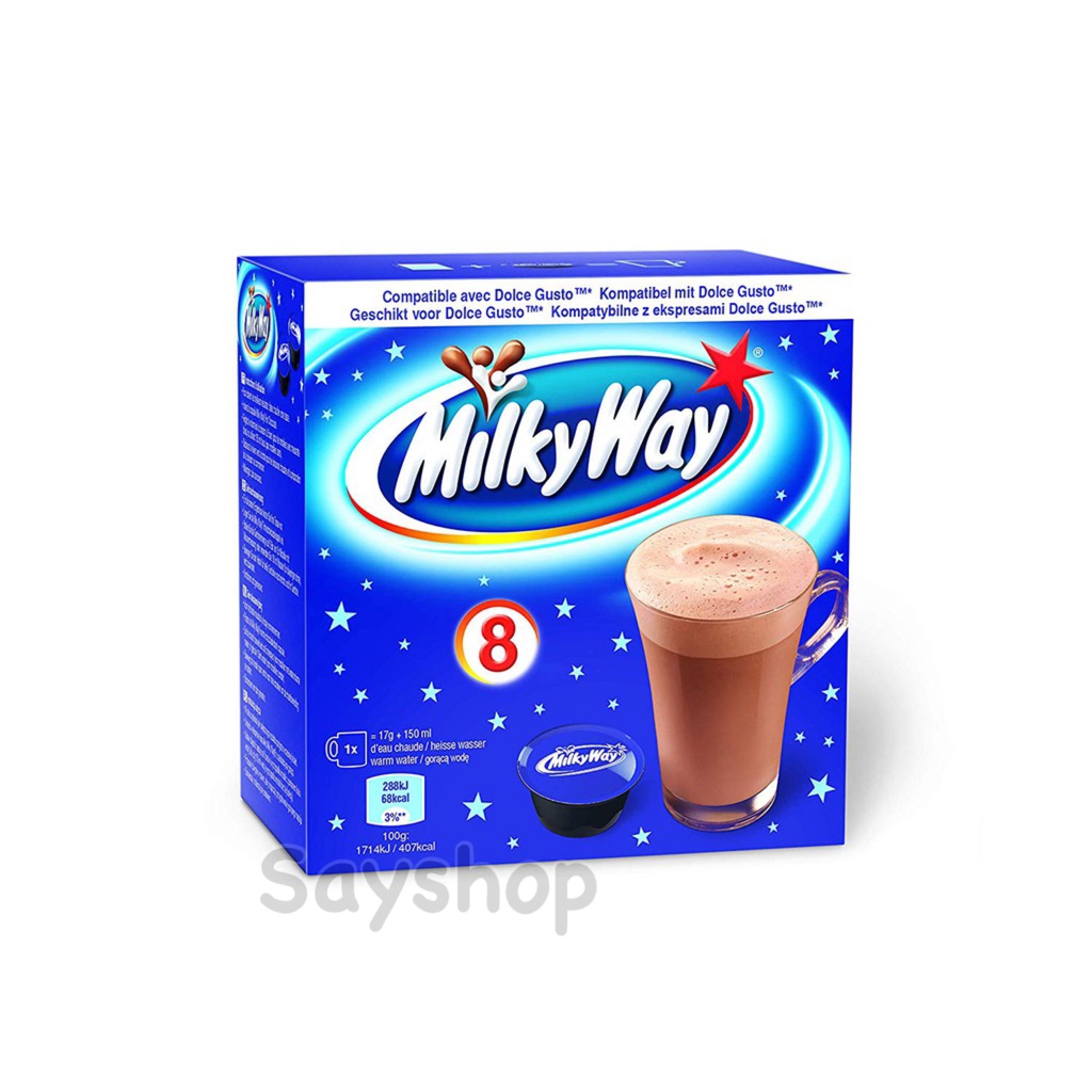 ช็อคโกแลตแคปซูล (box) กาแฟแคปซูล Mars Twix Milky way CHOCOCINO Nescafe ...