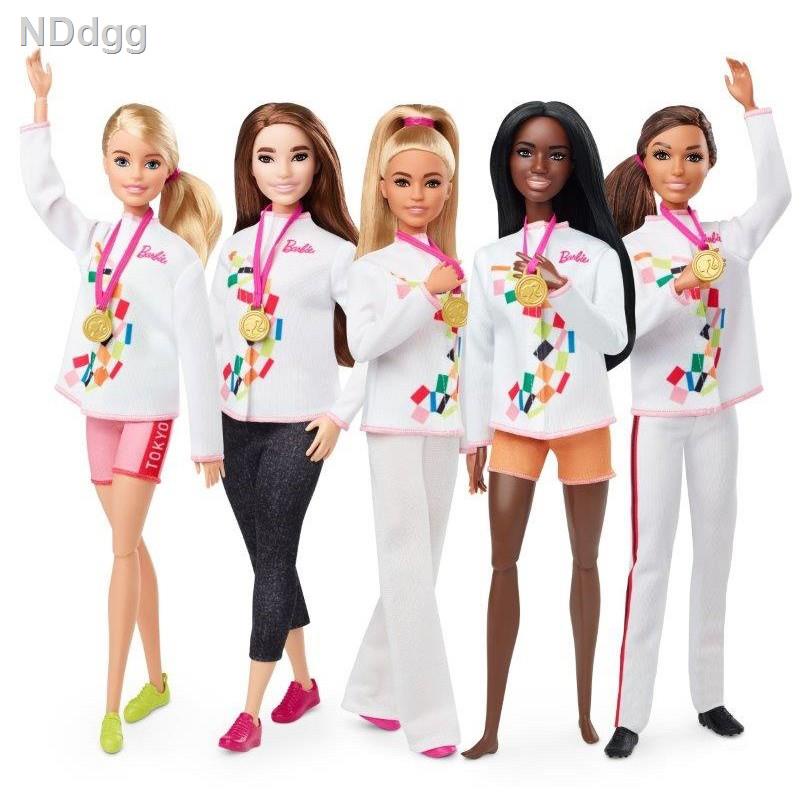 Barbie 2020 Olympic Sports 1pc. ตุ๊กตา บาร์บี้ ตีม โอลิมปิค ตุ๊กตาข้อ ...