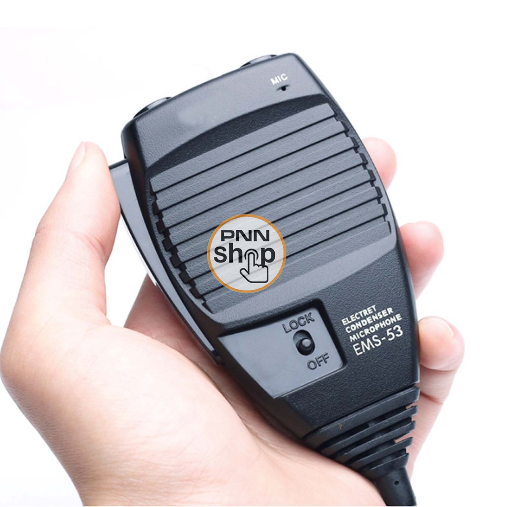 Mic ALINCO EMS-53 8pin DTMF ไมโครโฟน สำหรับวิทยุสื่อสาร DR245PL DR-03 DR-06 DR-135 DR-235 DR-435 ...