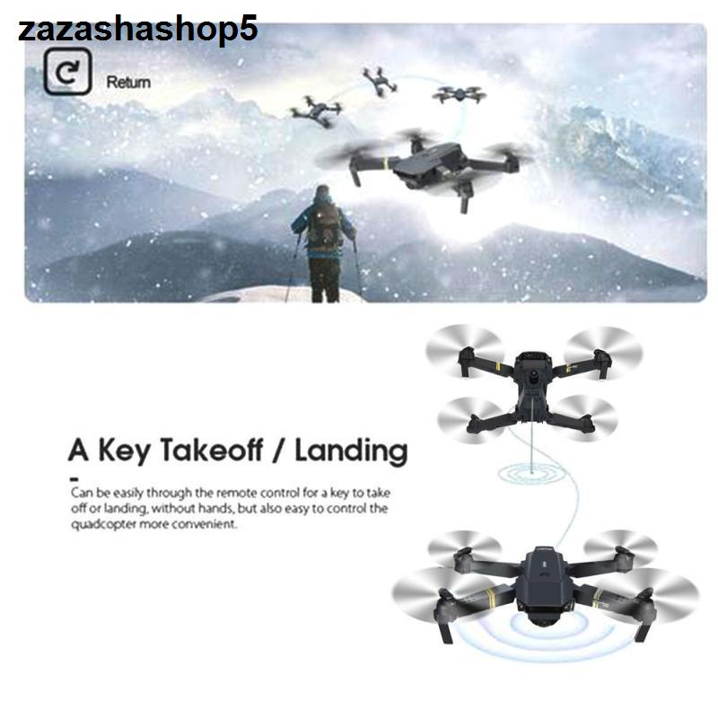 E58 Wifi Fpv พร้อมมุมกว้าง Hd 4k กล้องโหมดถือความสูงแขนพับได้ Rc