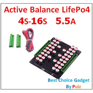 Active balancer 4S-16S 5.5A สำหรับ LifePo4 | Shopee Thailand