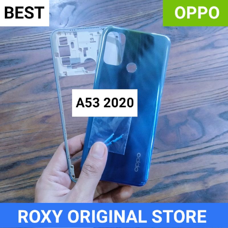 Kesing Fullset Housing Oppo A53 2020 Backdoor Backdor Backdor Back ...