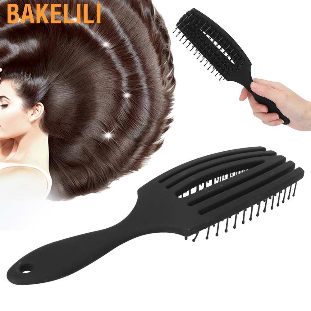 Bakelili Detangling Comb Ergonomic Handle Hollow Out Design Clean Neat ...