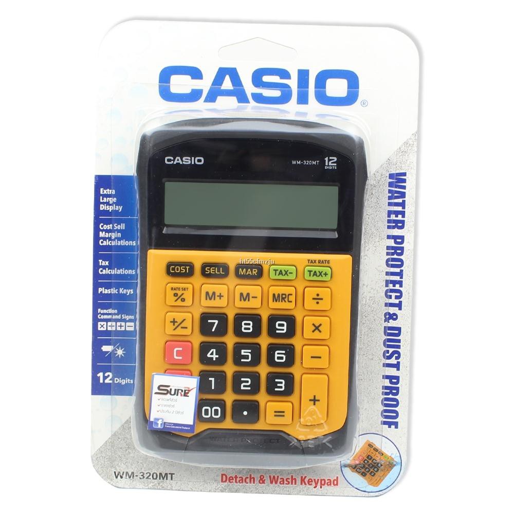 ใช้ในบ้านทุกวัน เครื่องคิดเลข หน้าจอ 12 หลัก Casio WM-320MT รุ่น Casio ...