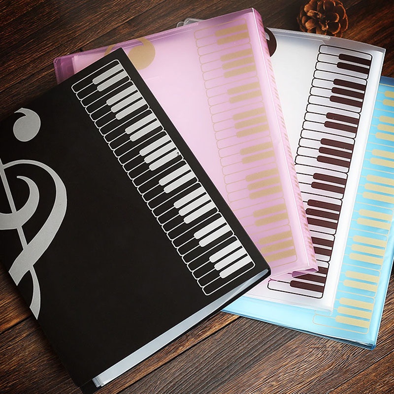 อุปกรณ์ดนตรี:Music Score Book 80 Sheets erttye Folder File A4 Folder ...