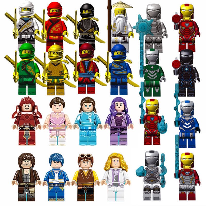 Douluo Dalu เข้ากันได้กับ Lego Phantom Ninja building blocks boy Tang ...