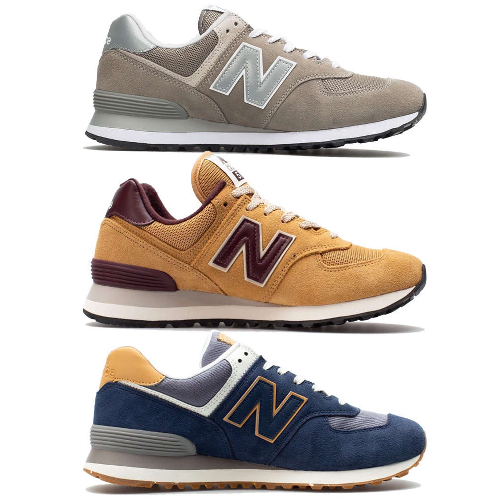 New Balance รองเท้าผ้าใบผู้ชาย New Balance 574 (3สี) | Shopee Thailand