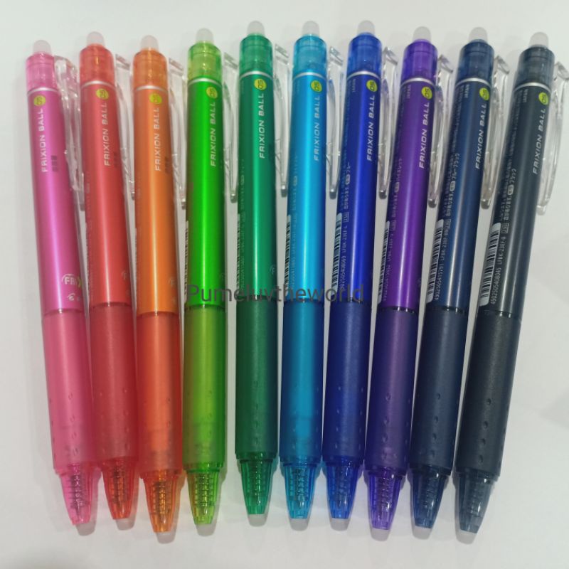 ปากกาหมึกลบได้ Pilot Frixion Ball Knock 05, 07 | Shopee Thailand