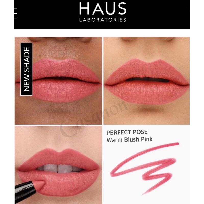HAUS #HAUS LABORATORIES #lipmatte #ลิปเนื้อแมท สี Perfect Pose # ...
