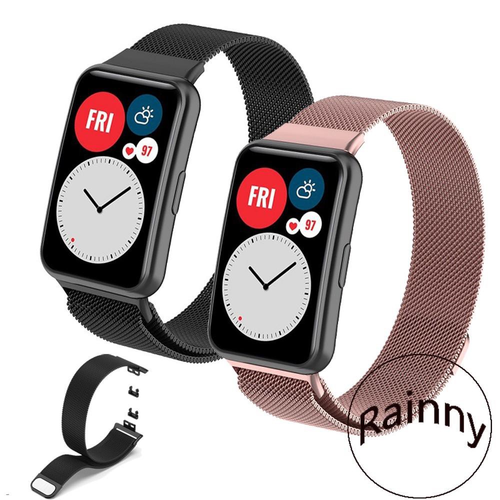 สายนาฬิกาข้อมือสมาร์ทวอทช์สําหรับ Huawei Watch Fit สายนาฬิกาข้อมือ For