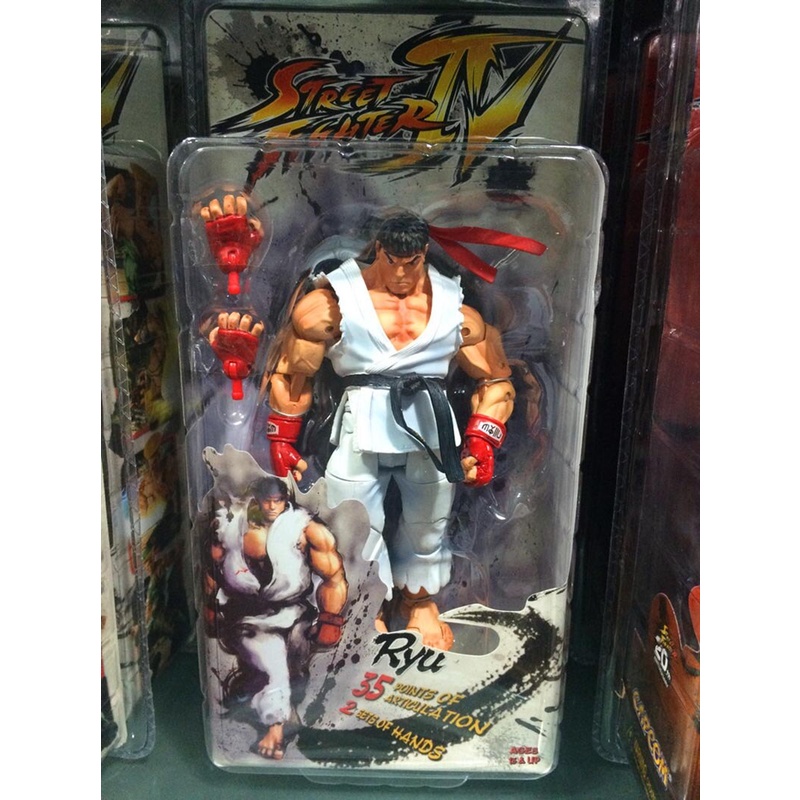 Ryu Figure NECA Action Figure Chun หุ่นลี Chun-Li Hoshi Ryu Akuma ...