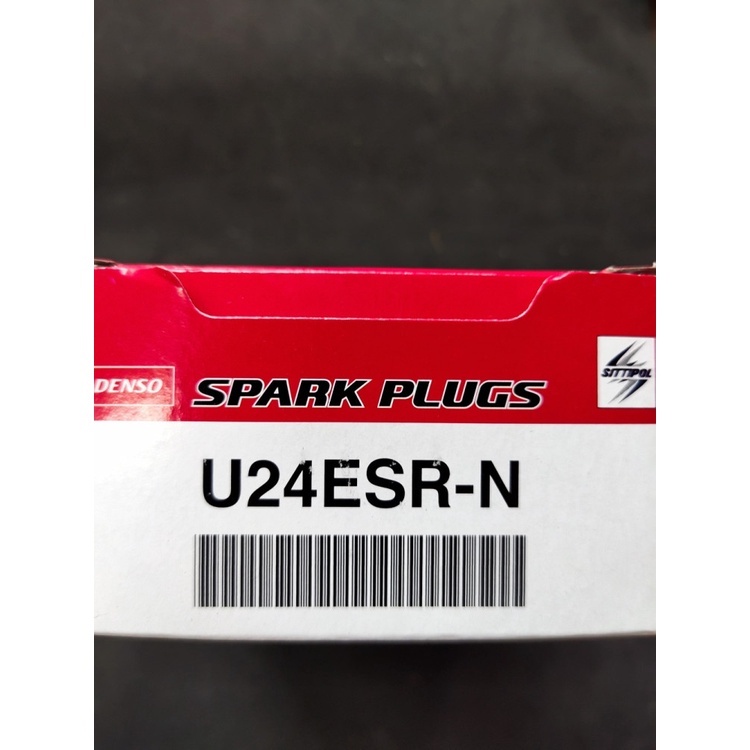 หัวเทียนเดนโซ่แท้100 U24ESR-N 1กล่อง 10หัว โซนิค เวฟ125 CBR - tnd_motor ...
